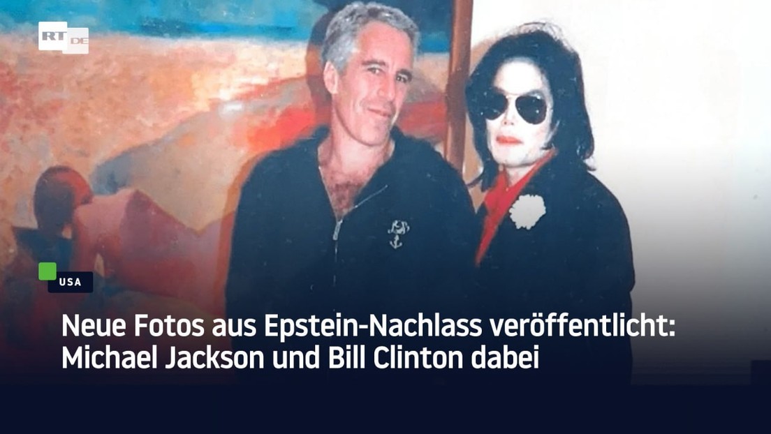 Neue Fotos aus Epstein-Nachlass veröffentlicht: Michael Jackson und ...