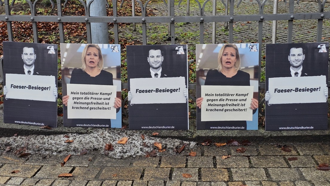 Satire erlaubt: David Bendels gewinnt Prozess gegen Nancy Faeser in ...