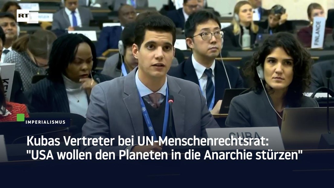 Kubas Vertreter bei UN-Menschenrechtsrat: "USA wollen den Planeten in ...