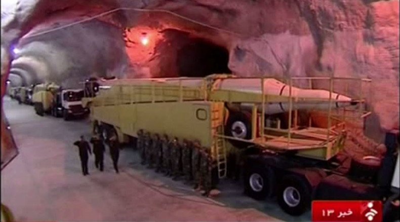 Iran airs unseen footage of secret underground missile base (VIDEO ...