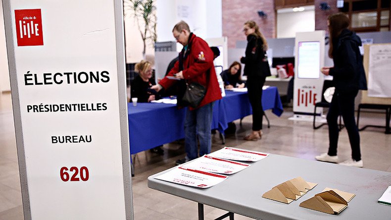 Polls set to close in 1st round of French presidential election — RT ...