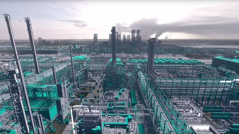 Technology and Reality: How to build an oil refinery (360 Video) — RT