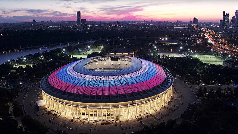 RT ‘takes part in history’ as iconic Moscow stadium shapes up for 2018 ...