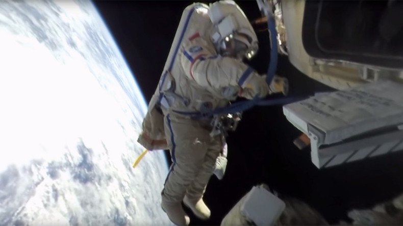 First time in the Universe: Spacewalk filmed in 360 — RT