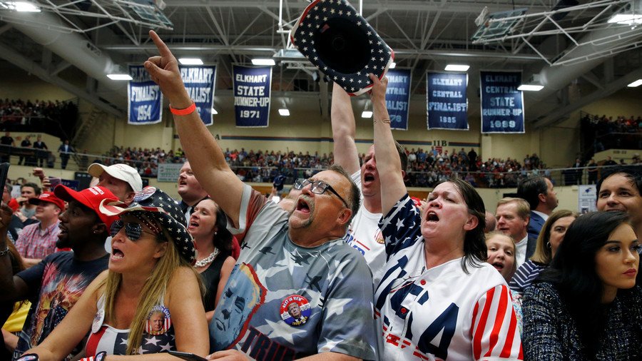 Democrats’ lead melting ahead of midterms as Trump turns hawkish — RT ...