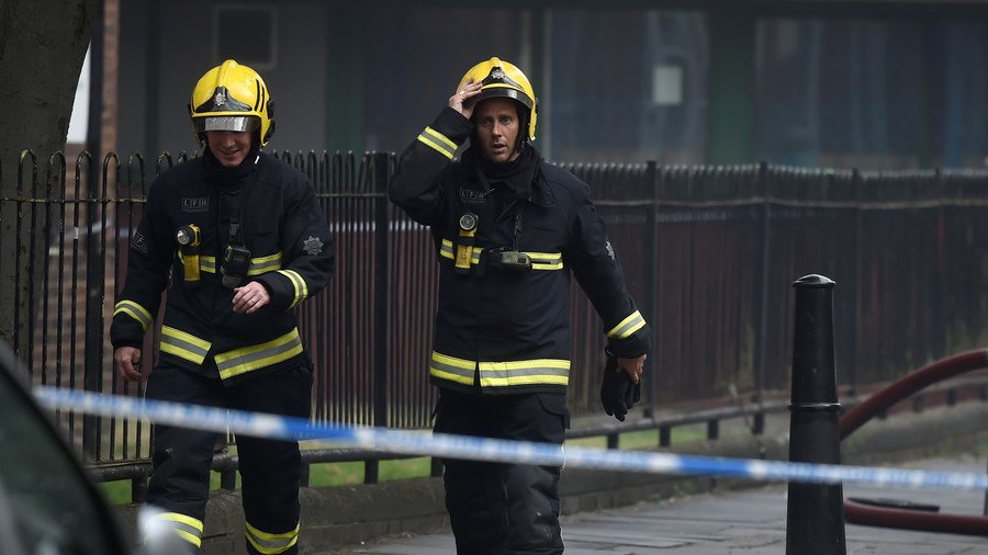 Huge blaze breaks out at London Leisure Center - 80 firefighters at the ...