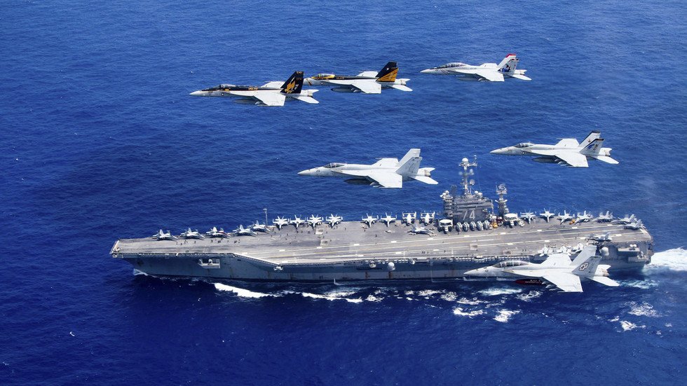 'Now we're switching it up': US carrier enters Persian Gulf for 1st ...