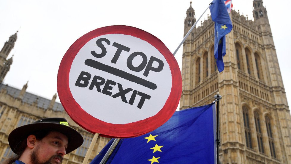 May slams second Brexit referendum idea after poll shows majority of ...