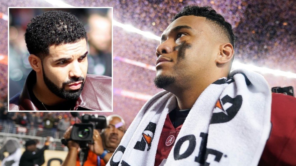 'The Drake Curse is real!' Alabama falls to Clemson as fans blame ...