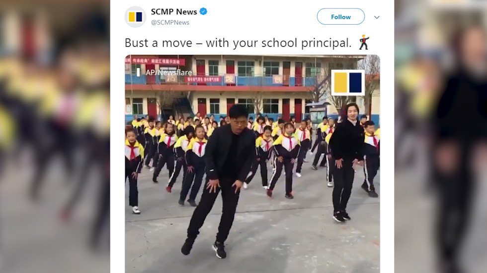 Dancing school principal breaks rules and becomes Chinese viral ...