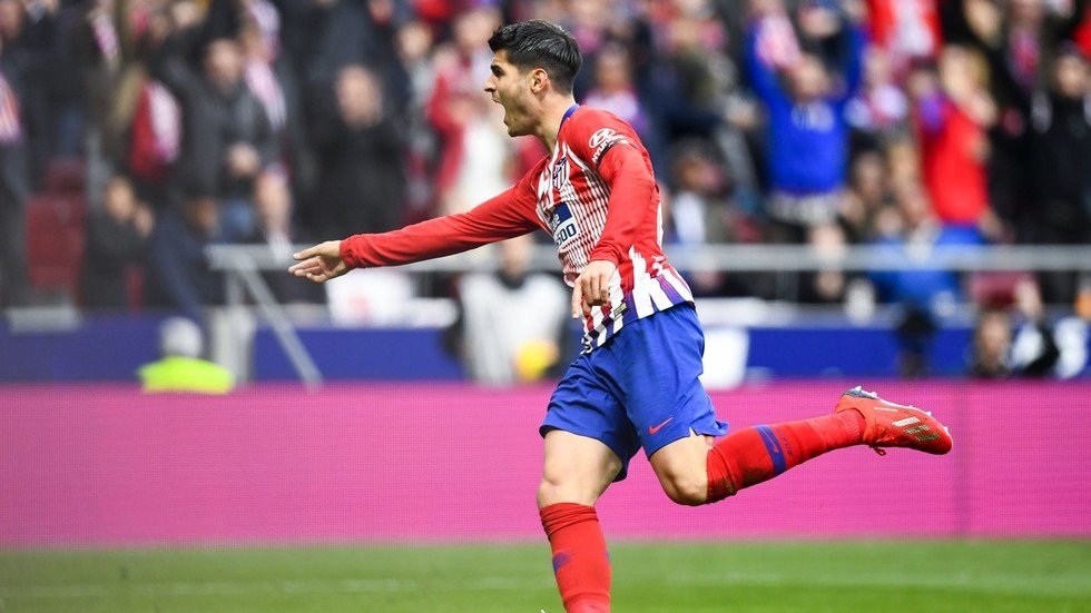 ‘He left his class at Chelsea’: Morata trolled for celebrating offside ...