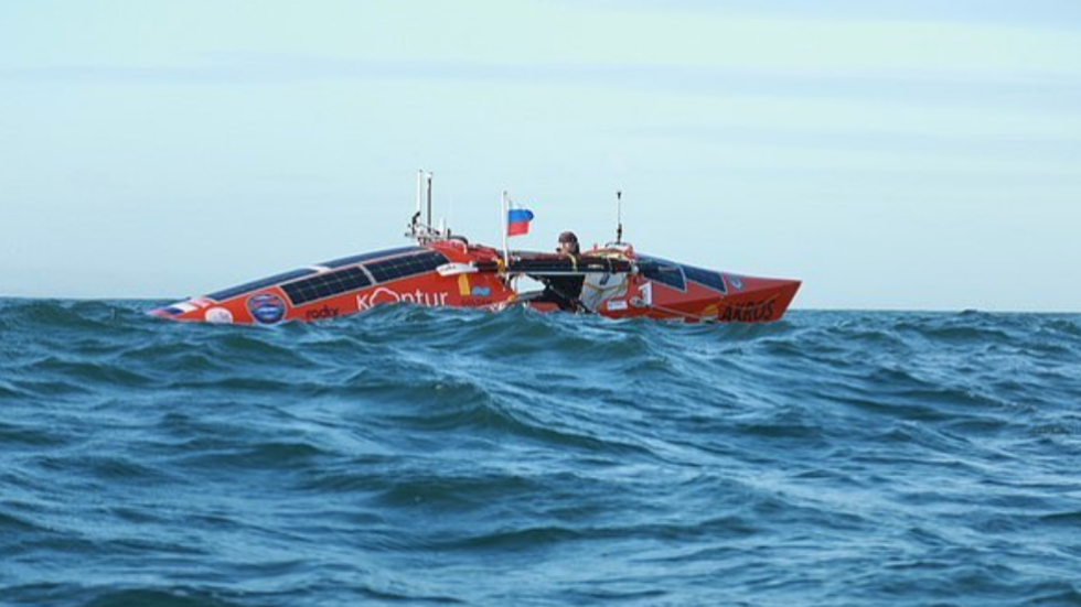 New world record? Russian explorer rows through half of southern ...