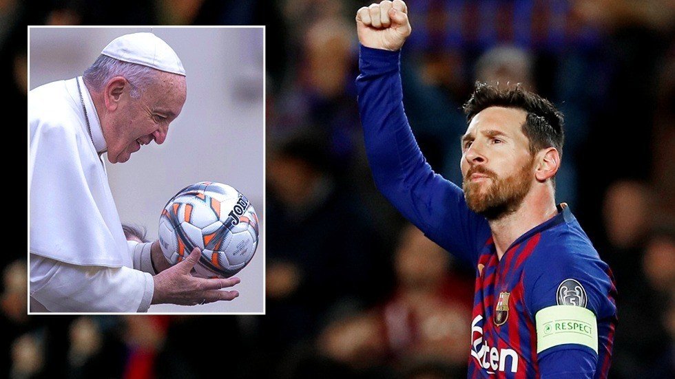 ‘He’s good, but he isn't God’: Pope Francis says Messi comparison is ...