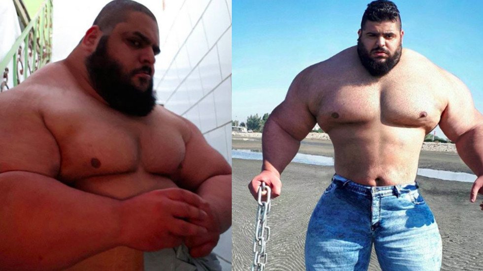 'I'm ready for the challenge': 'Iranian Hulk' Sajad Gharibi announces ...