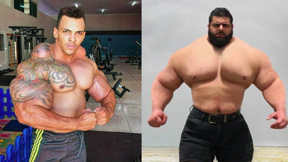 'I'll tear his head off!' Brazilian 'Hulk' muscles in on Iranian 'Hulk ...