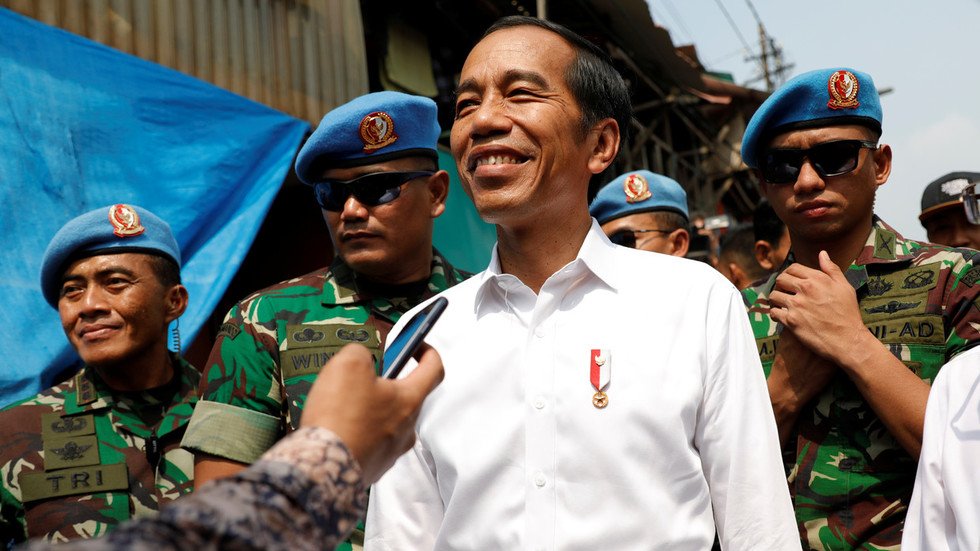 Indonesian President Widodo wins re-election, official count shows, as ...