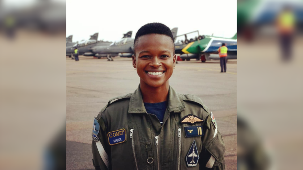 ‘I love it’: S. Africa’s first black female fighter pilot takes ...