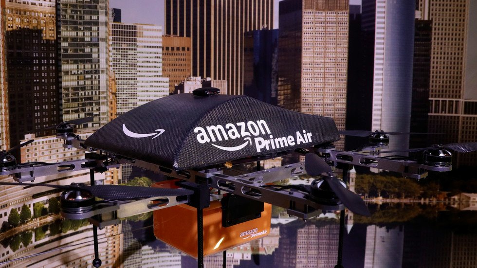 Amazon patents ‘helpful’ surveillance delivery drones that totally don ...