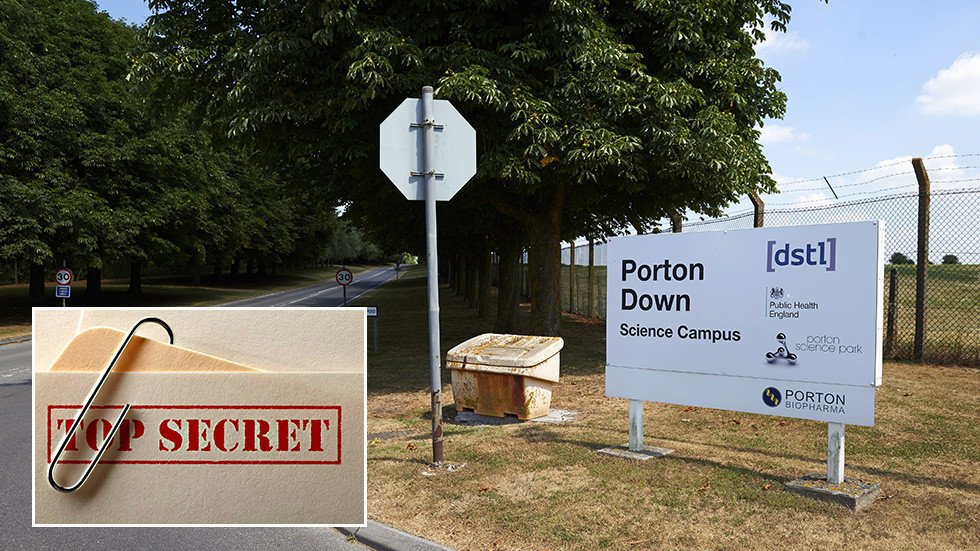 THOUSANDS of pages of docs from UK’s secret lab at Porton Down found in ...