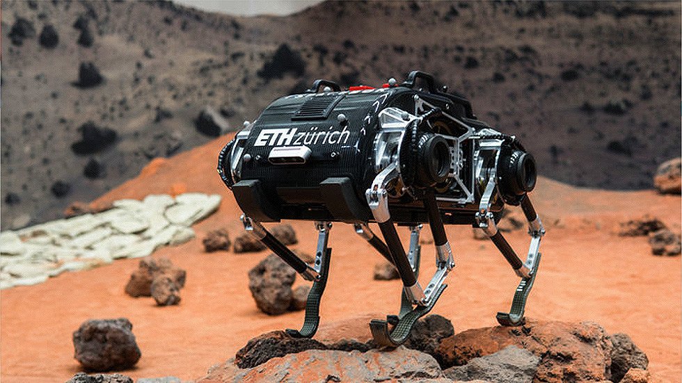 Leaping robot rover that mimics deer and antelope could be space probe ...