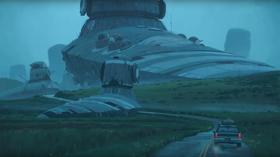 Post-apocalypse US: Russian fan turns iconic ‘Electric State’ comic ...