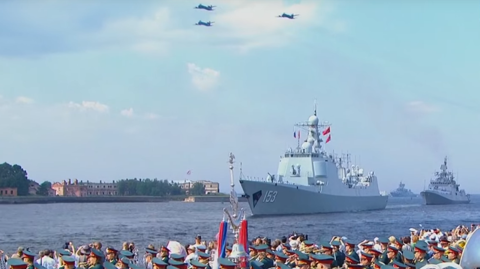 From St. Petersburg to Syria: Russia marks Navy Day with ship parades ...