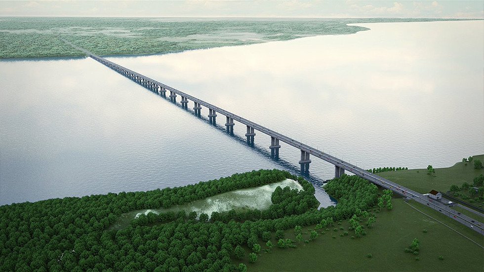 Russia to build €2bn bridge as part of route linking Europe & Western ...