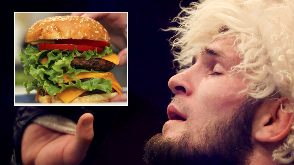 'Burger with double cheese!' Khabib celebrates UFC 242 victory with Abu ...