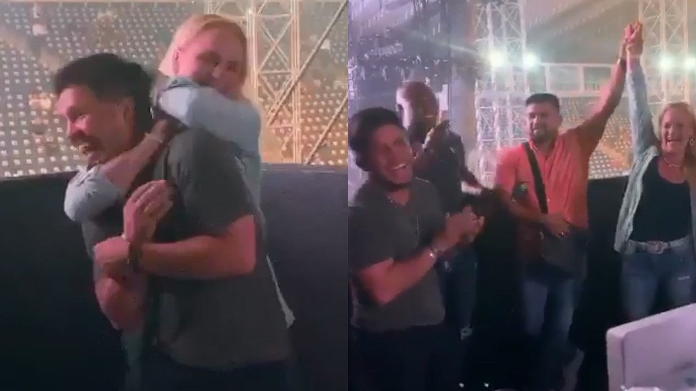 WATCH: UFC champ Shevchenko 'submits' Cejudo at Khabib fight amid ...