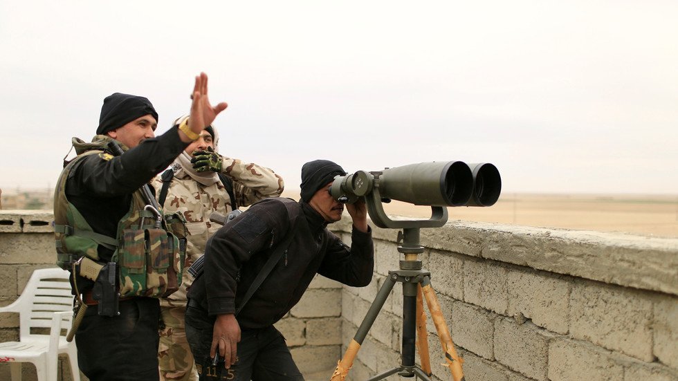 Why did US just drop 40 TONS of bombs on this Iraqi island if ISIS is ...