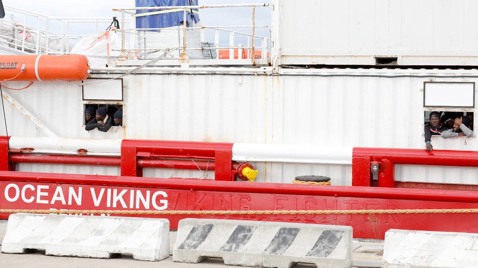 Rescue ship ‘Ocean Viking’ docks in Sicily, disembarks 182 migrants ...