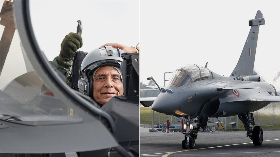 India receives first Rafale fighter jet from France (PHOTO, VIDEO) — RT ...