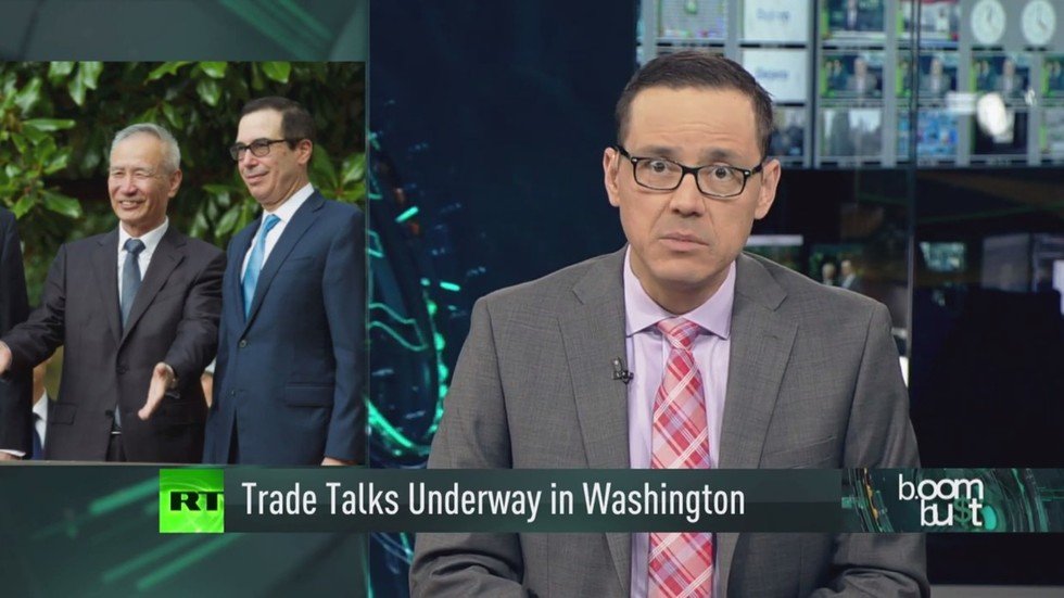 China, US resume trade talks & investors await Aramco — RT Boom Bust
