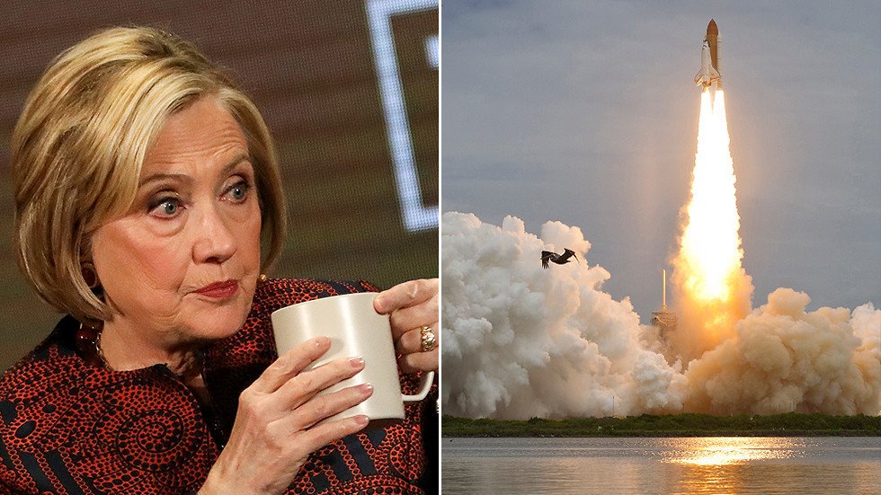 Did NASA even exist then? Clinton lampooned for claiming space agency ...