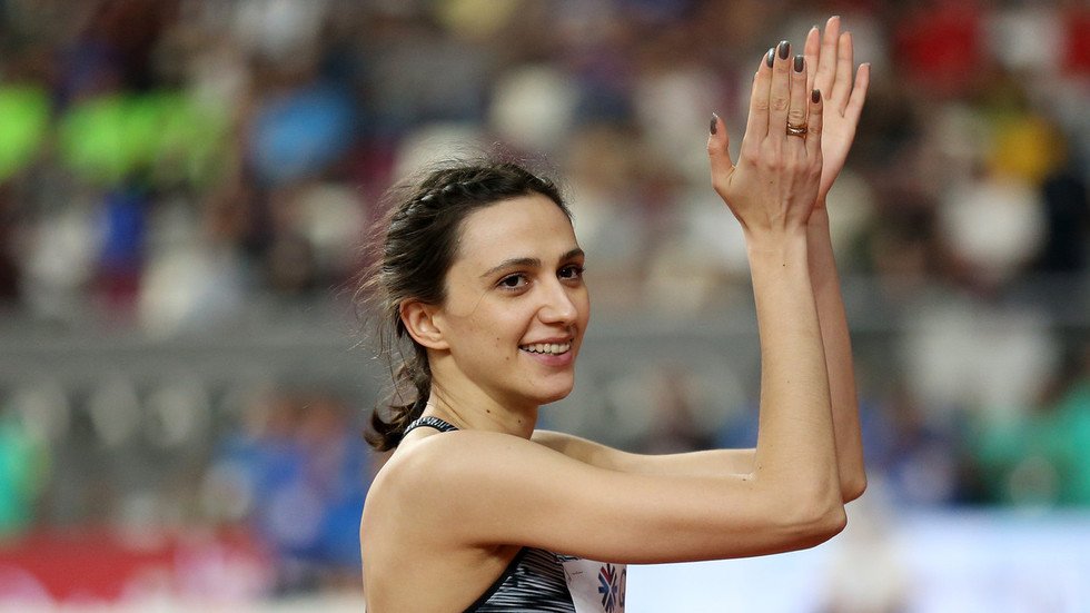 Hitting the heights: Russian high jumper Maria Lasitskene named ...
