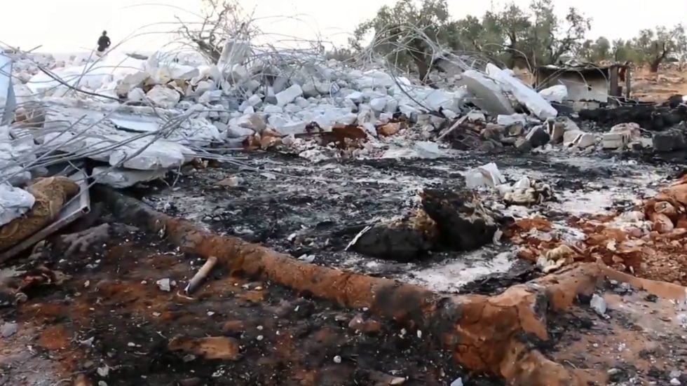 Scorched earth: VIDEO shows aftermath of claimed US raid against ISIS ...