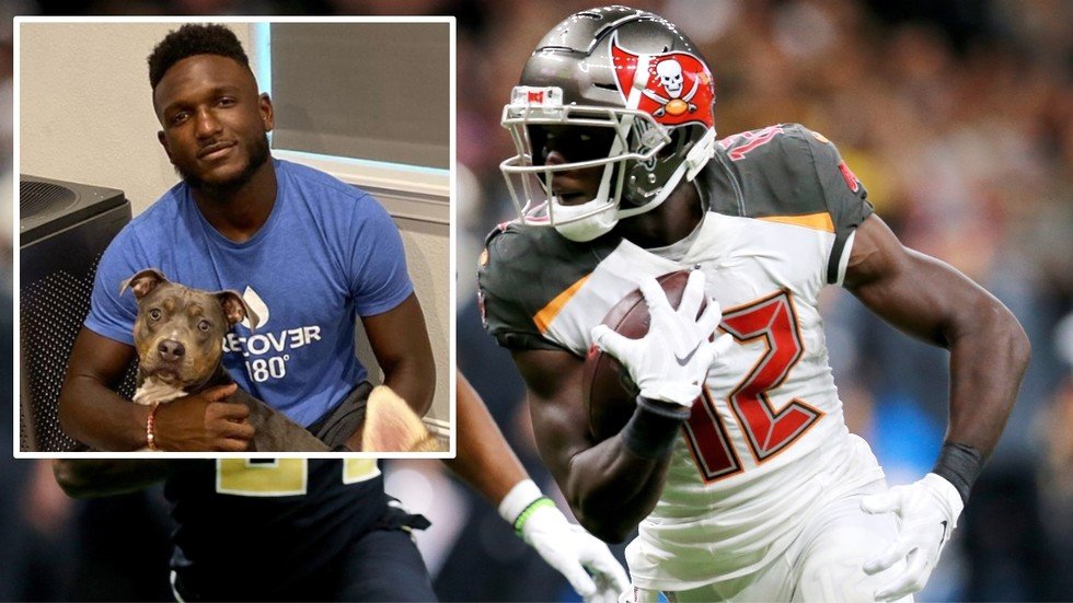 How NFL wide receiver Chris Godwin is helping save dogs... by catching ...