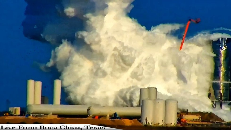 WATCH: SpaceX’s Starship explodes in latest test, company says it’s ...