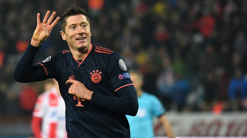 ‘I’m addicted to scoring goals’: Lewandowski nets fastest quadruple in ...