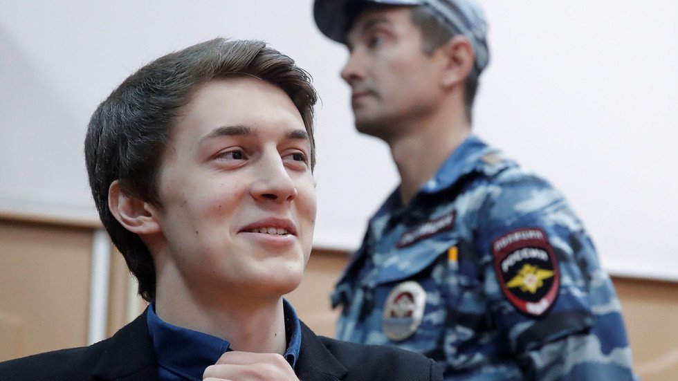 Student Egor Zhukov given 3-year suspended sentence for spreading extremism online over Moscow ...