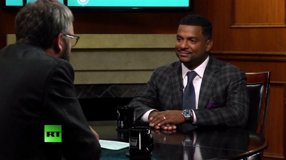 Alfonso Ribeiro – American actor, comedian, dancer, director RT — Larry ...