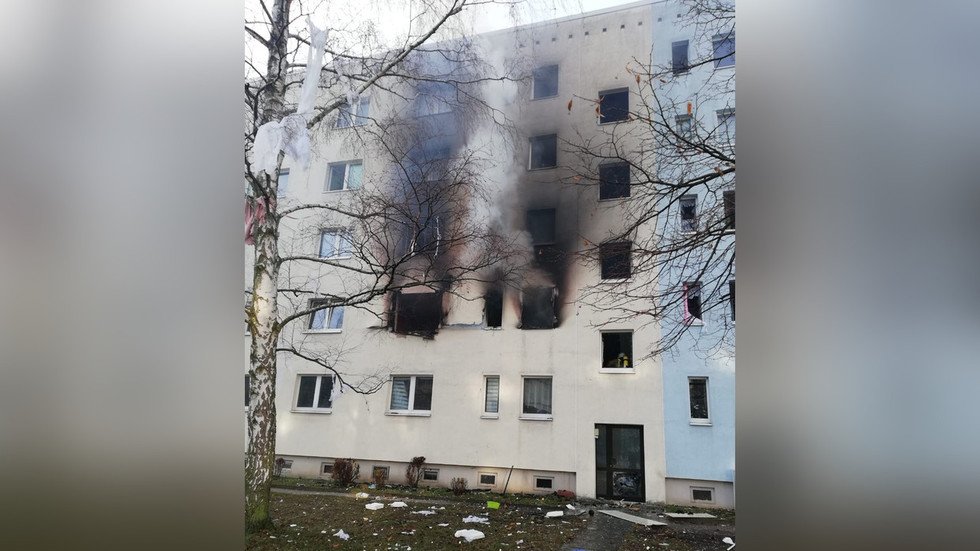 Explosion at apartment building in Blankenburg, Germany, at least 1 ...