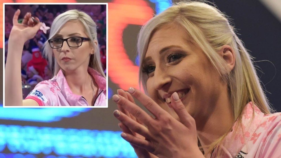 Queen of the oche: Fallon Sherrock makes history with first female win ...