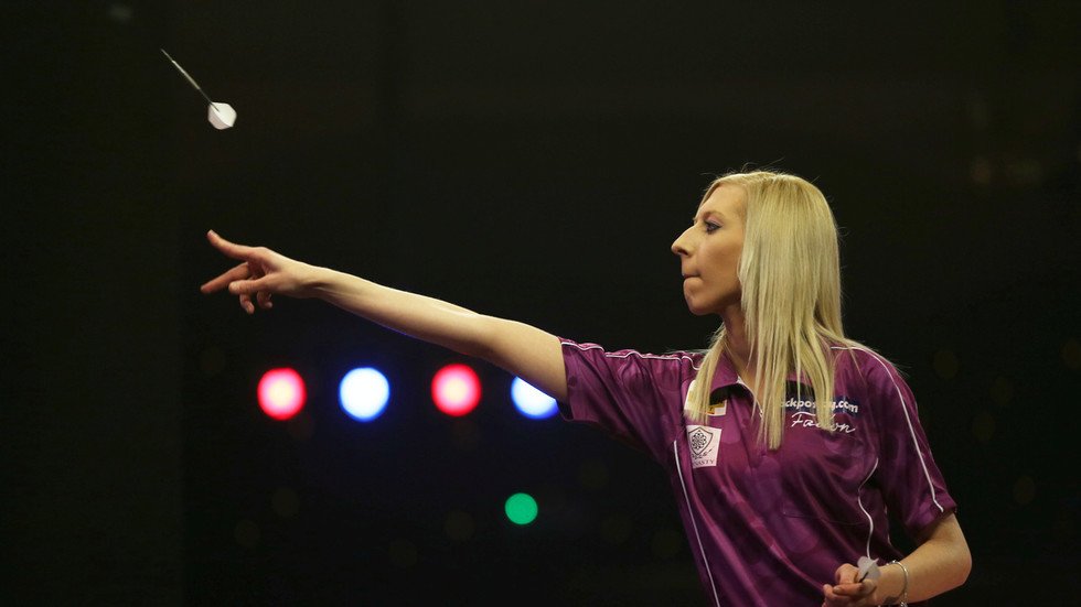 British sensation Fallon Sherrock defeats another man at PDC World ...