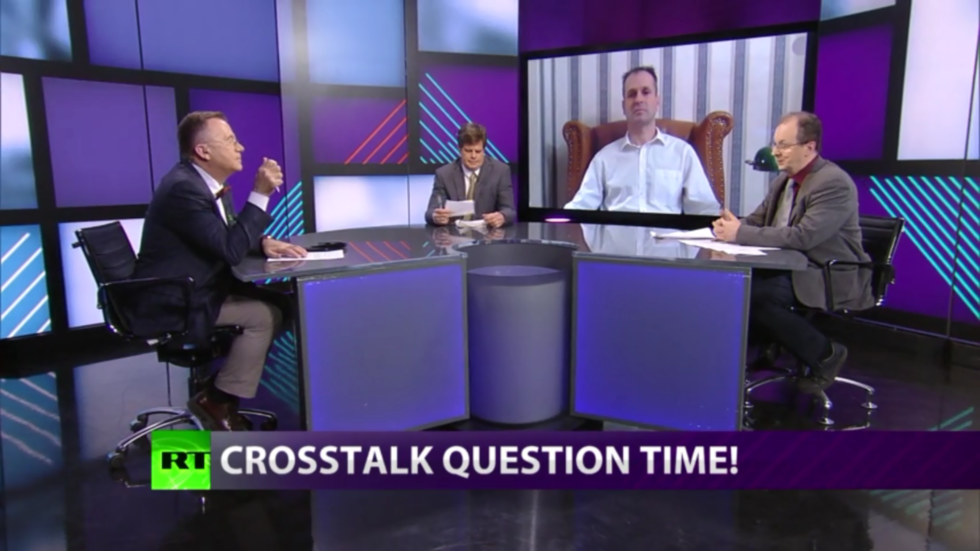CrossTalk Question time! — RT CrossTalk