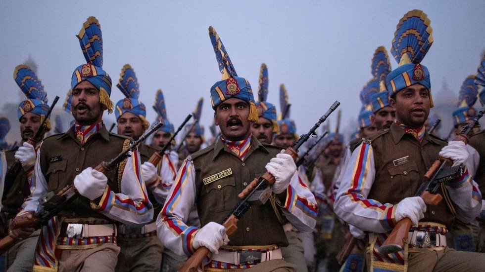 Tanks, infantry, helicopters & motorcyclists: India marks Army Day with ...