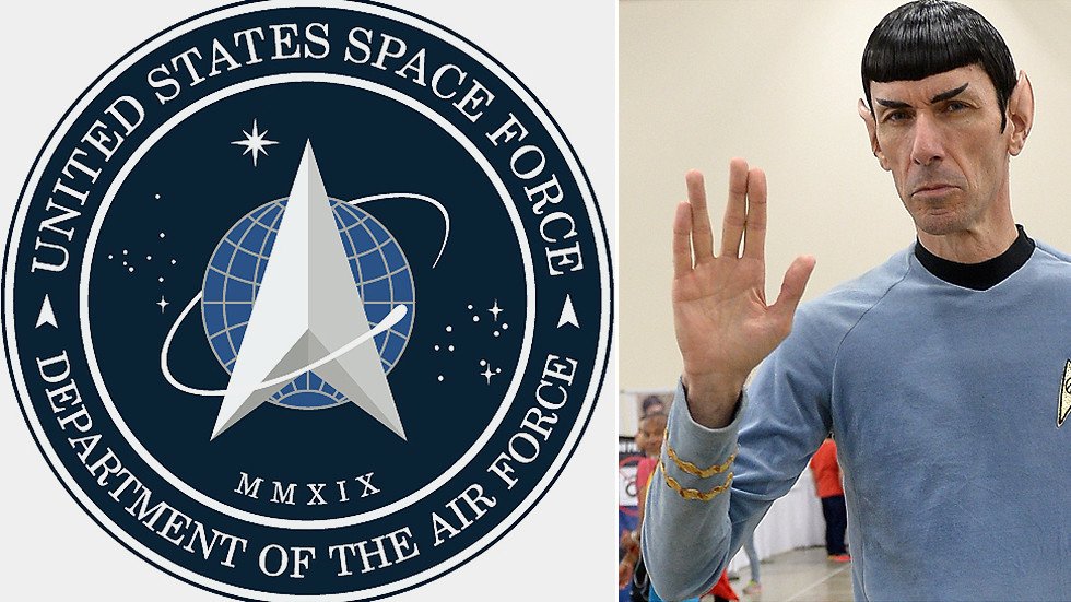 US Space Force logo may look like a Star Trek rip-off, but only if you ...