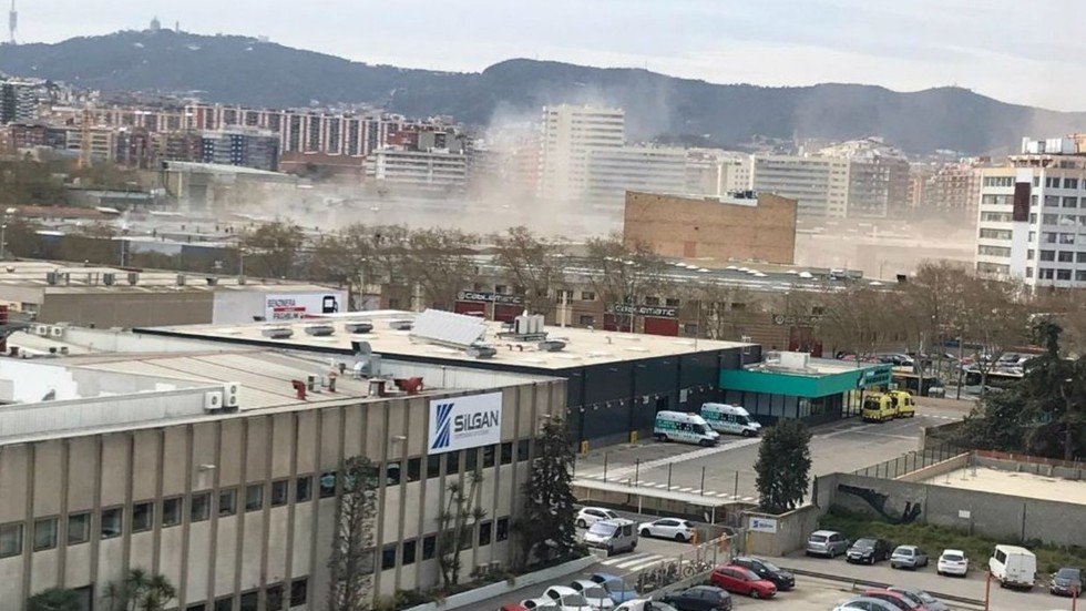 At least one dead as explosion hits chemical plant in Barcelona, Spain ...