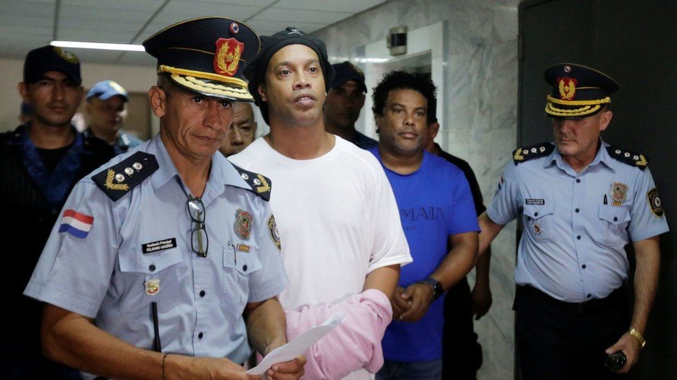 Ronaldinho DENIED release from maximum security Paraguay prison despite ...