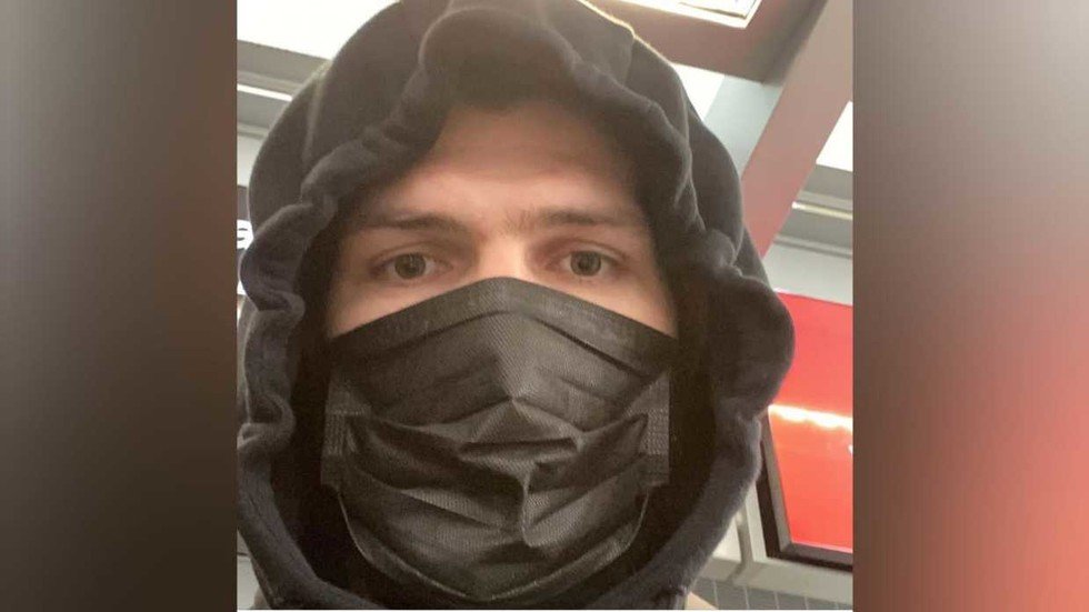 Masked Khabib shares coronavirus message with fans as he trains in ...